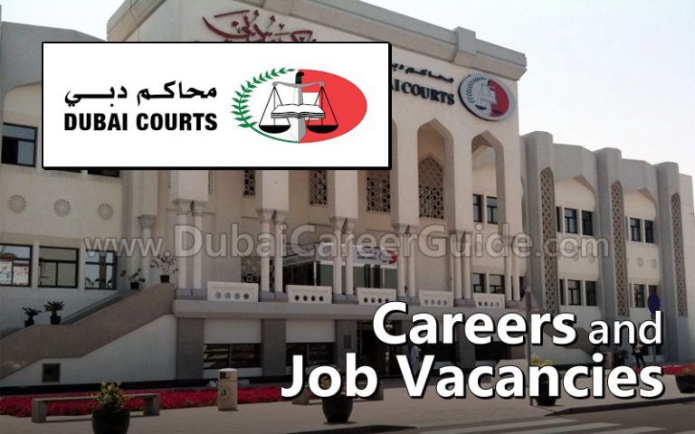 Dubai Courts Department Careers and Job Vacancies